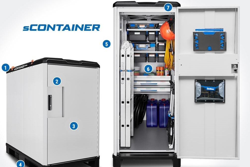 Container in palletformaat vergemakkelijkt logistiek